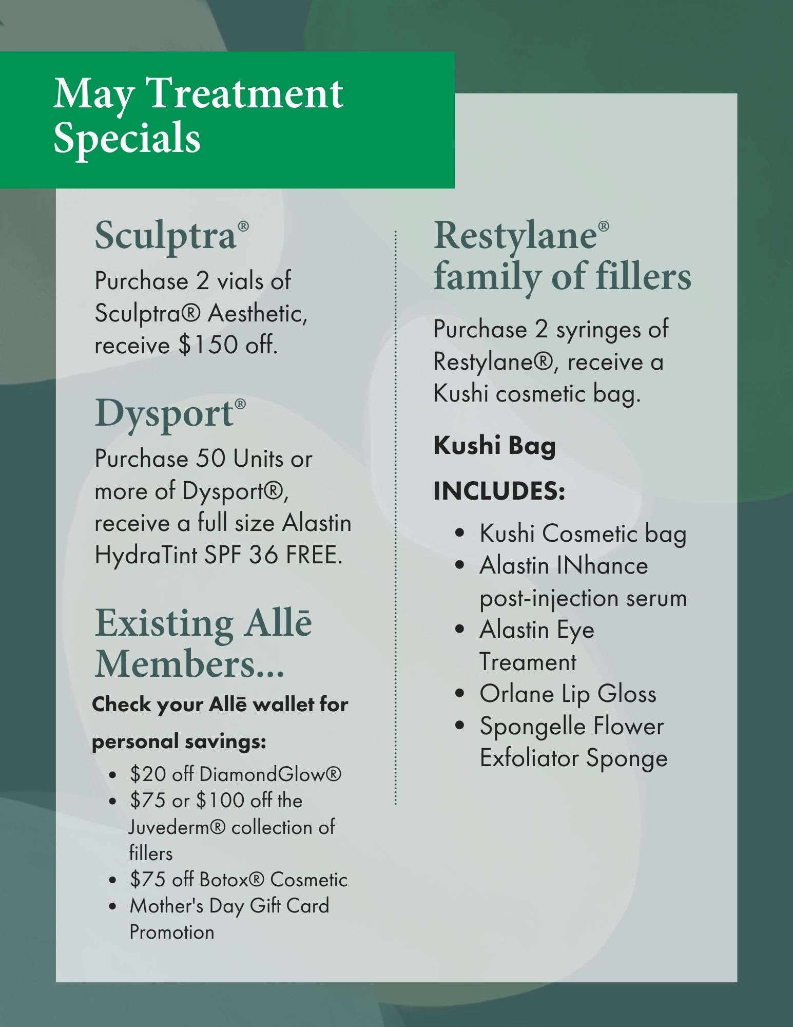 Specials & Events Sacramento | Laser & Skin Surgery Center